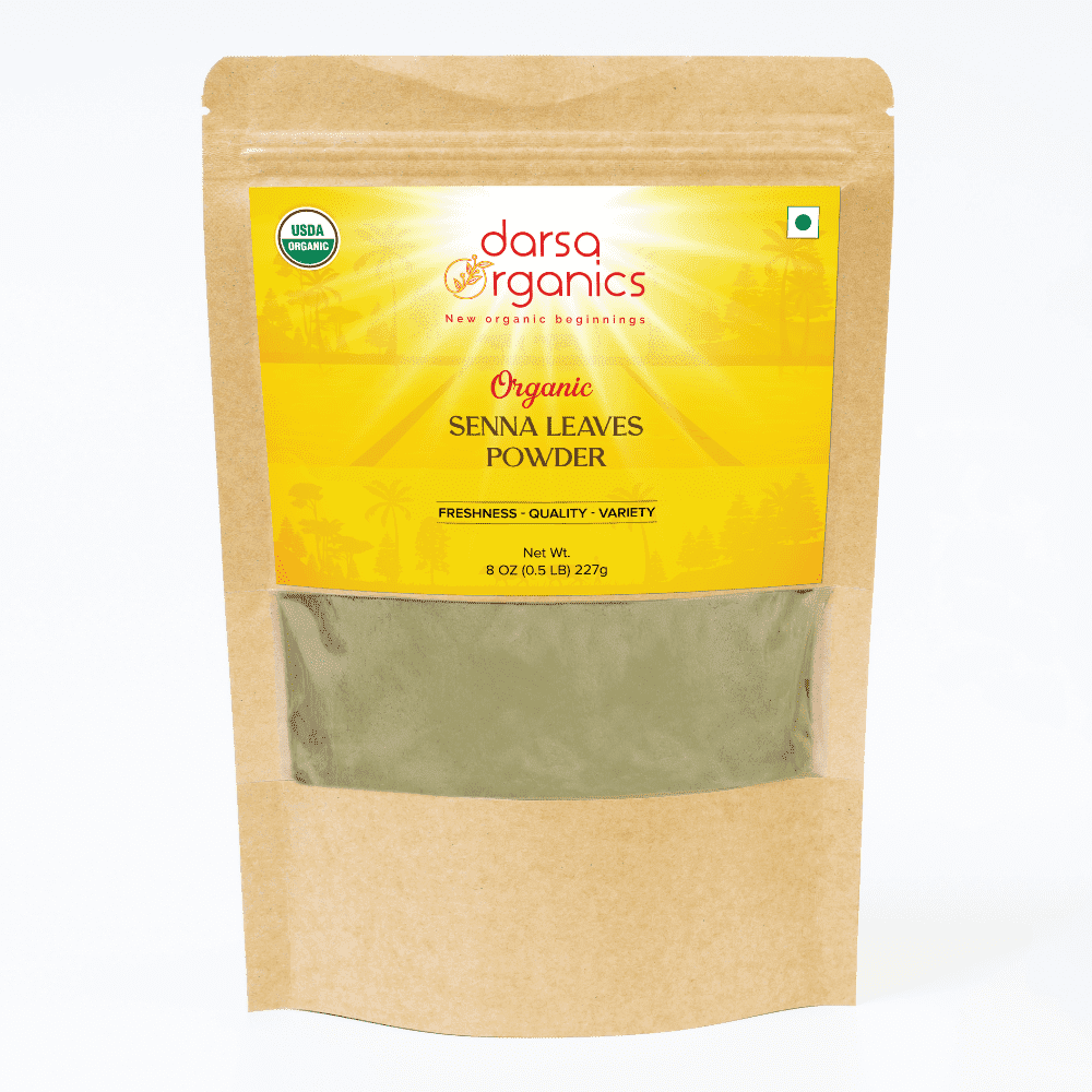 Darsa Organics Senna Powder - 8 oz - Organic, Improves Immunity ...