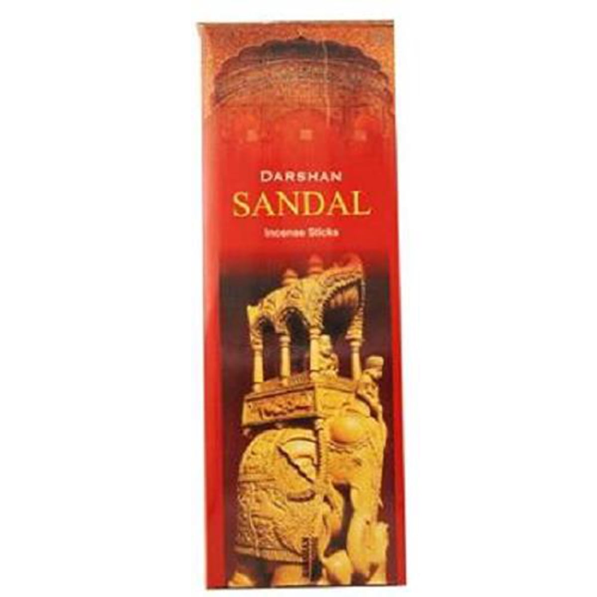 Darshan, Incense Sticks Sandal, Count 6 (20Stick) - Air Freshener ...