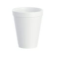 Dart 12J12 Foam Cups, White, 12 Oz, Pack of 100, Disposable and ...
