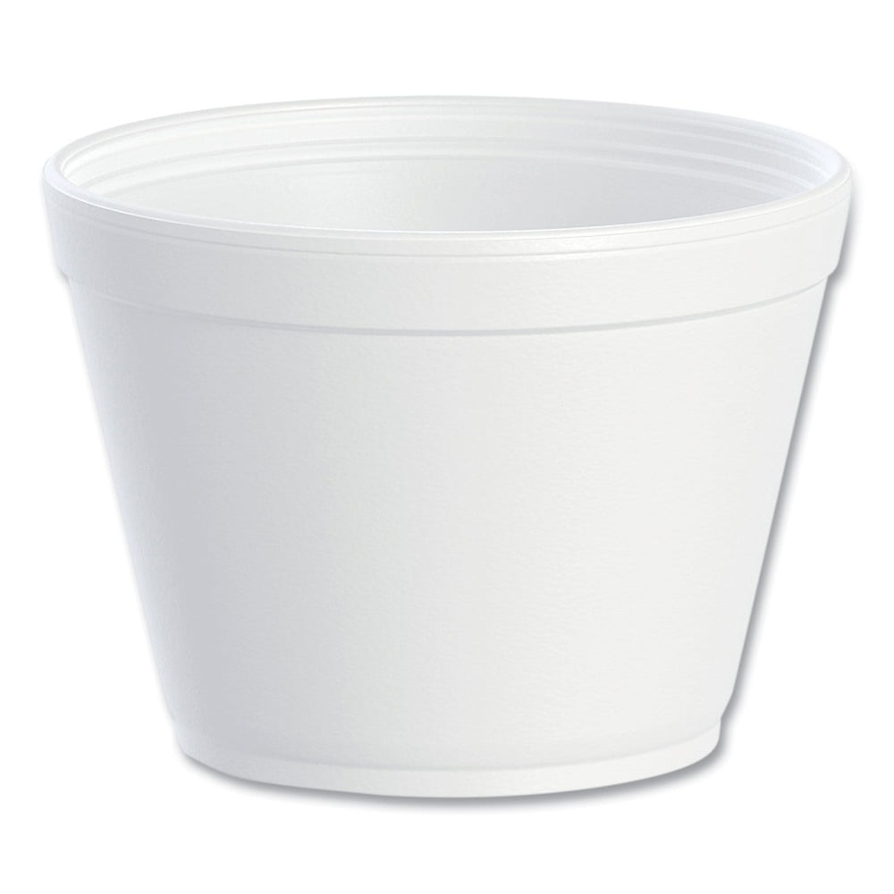 16 oz. Extra Squat Foam Containers - White (500/Carton) - Walmart.com