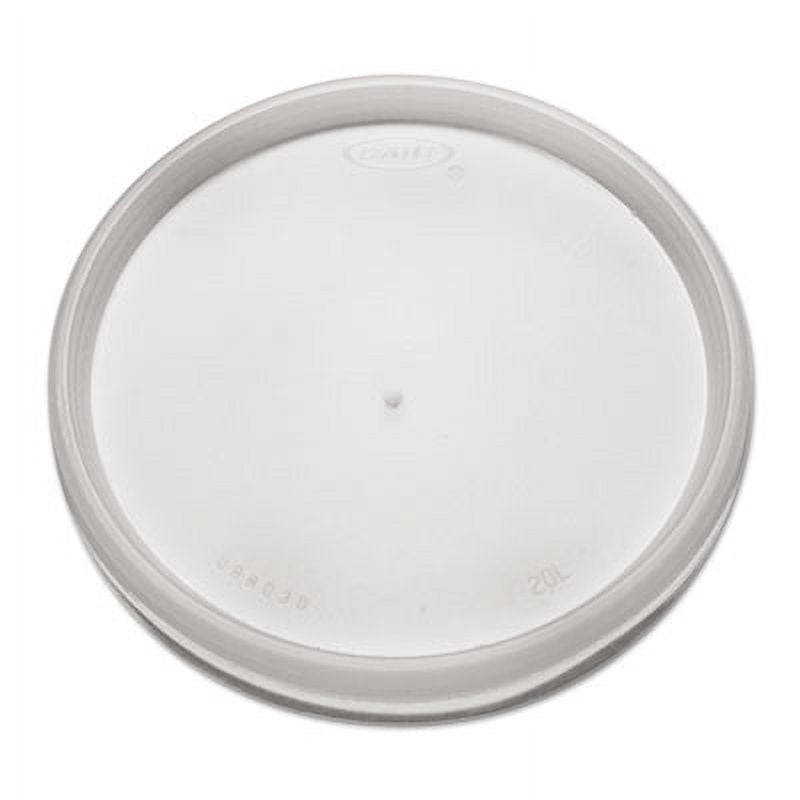 Dart 20JL Plastic Lids For Foam Cups, Bowls And Containers, Flat ...