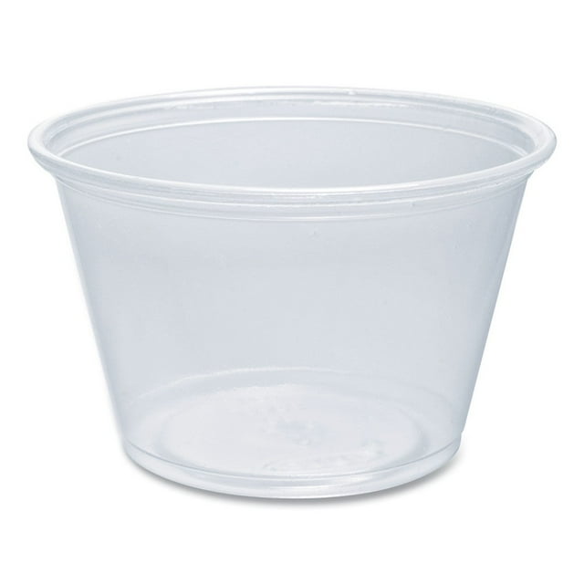 Dart 400PC Conex Complements 4 oz. Polypropylene Portion Containers - Clear (2500/Carton ...