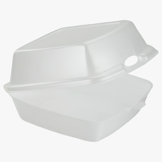 Dart 60HT1 Styrofoam Clamshell Take Out Food Containers, Carry, 1-Comp ...