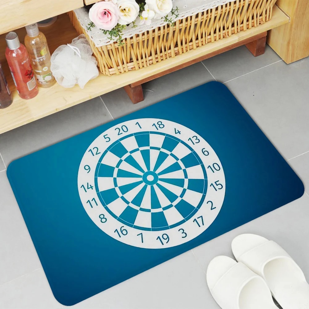 Dart Board Arrow Target Carpet Non-Slip Living Room Hallway Entrance ...