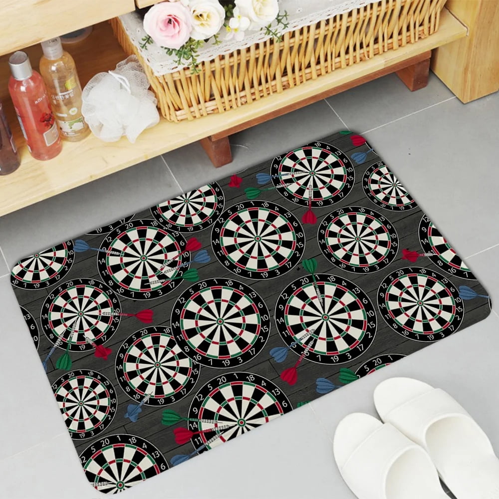 Dart Board Arrow Target Carpet Non-Slip Living Room Hallway Entrance ...