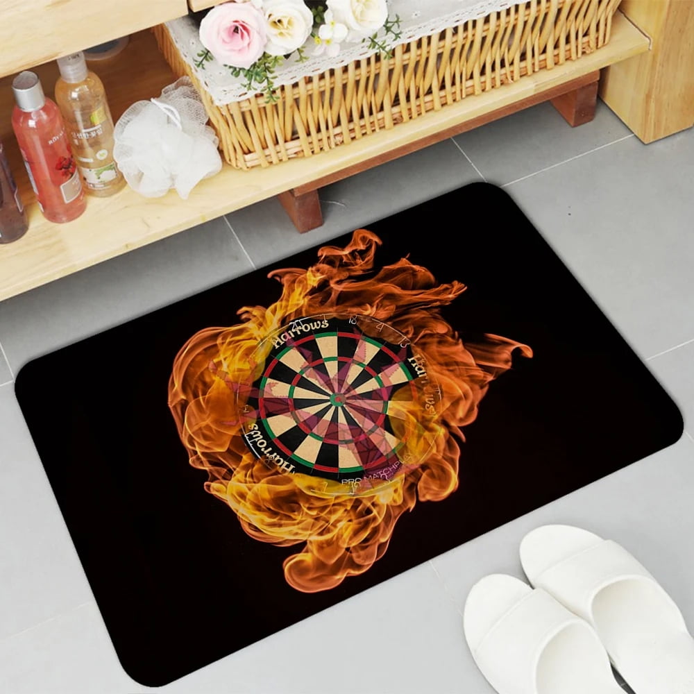 Dart Board Arrow Target Carpet Non-Slip Living Room Hallway Entrance ...