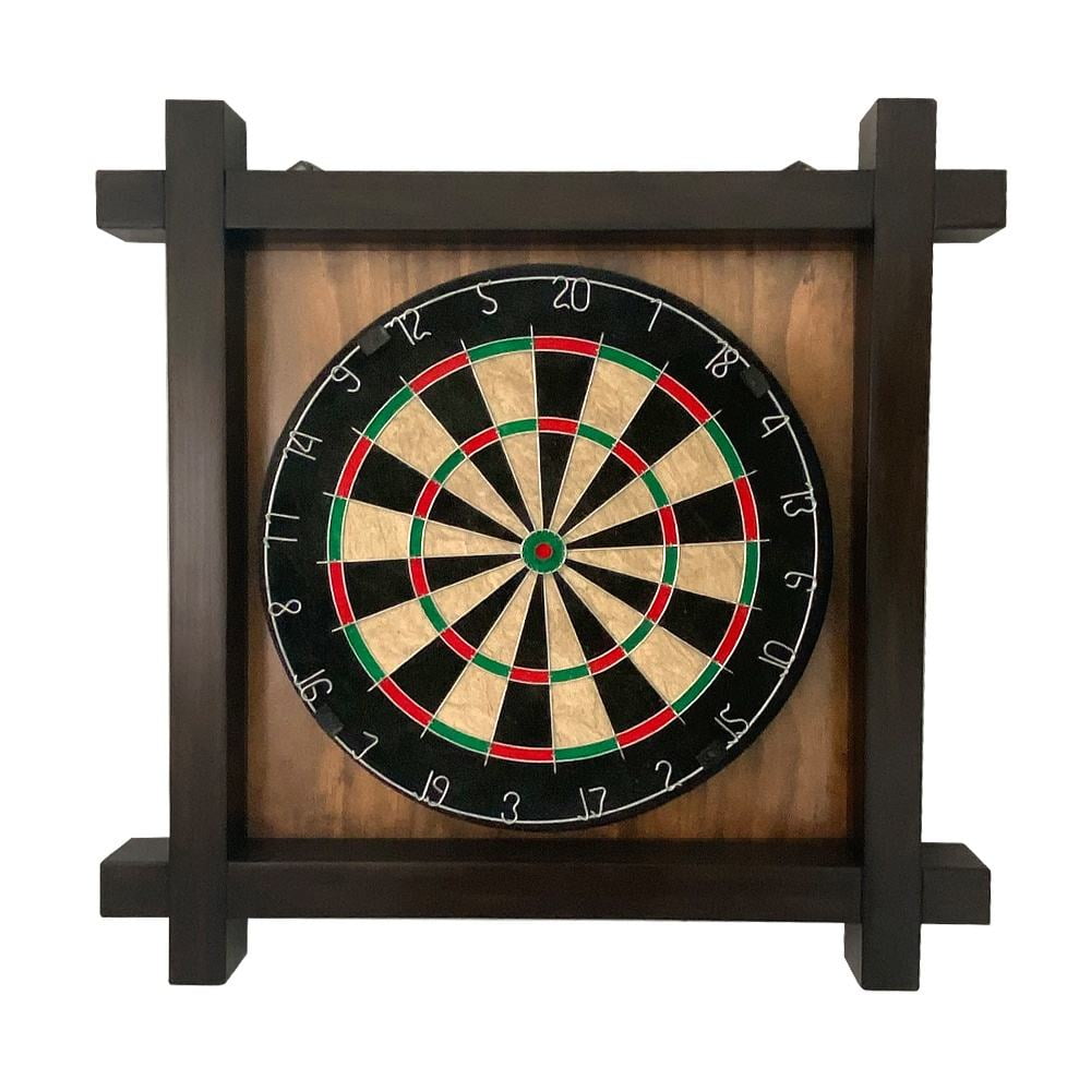 Dart Board Cabinet Set - Steel-Tip Dart Board Adult Game Bar Set for ...