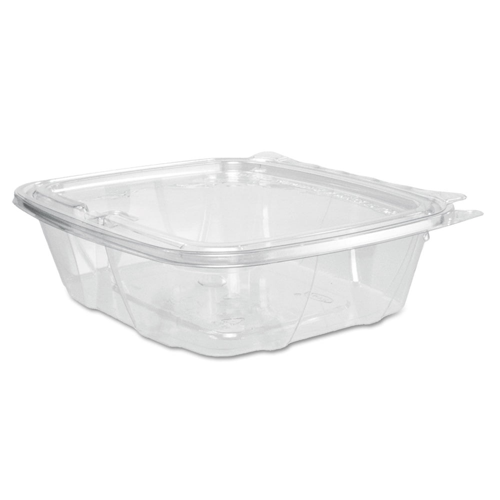 Dart ClearPac Container, Tamper Resistant Flat Lid, 24 oz, 6.4 x 1.9 x ...