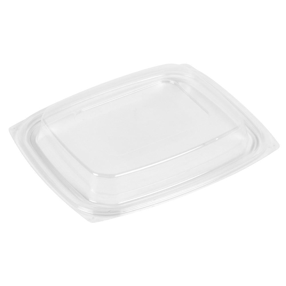 Dart ClearPac Unhinged Plastic Rectangle Container Lid Fits C24DER and ...