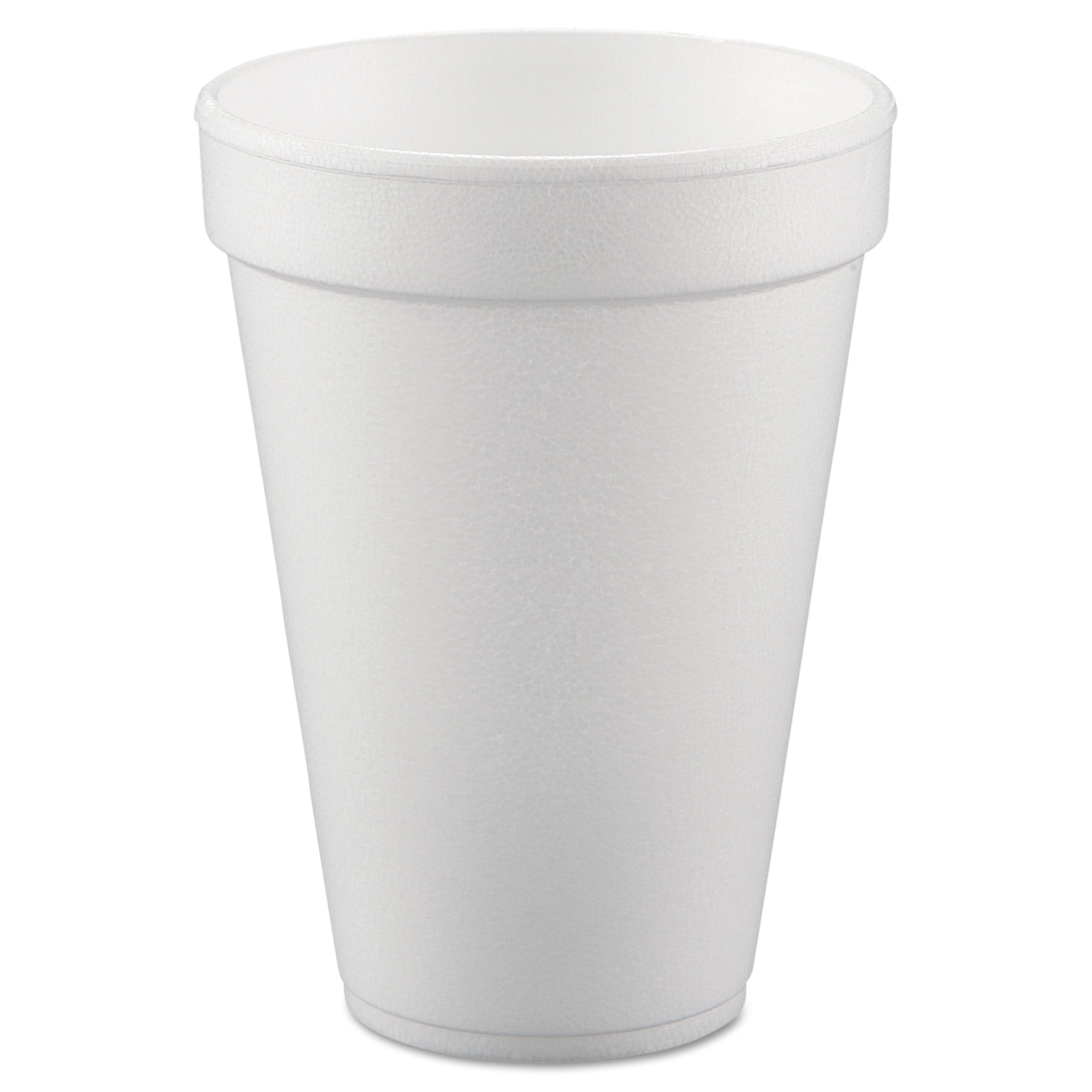 Dart Conex Insulated Foam Drinking Cups, 10oz, Hot/Cold, White, 1000 ...