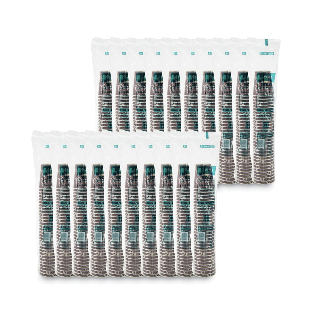 Dart DWTG12ST Thermoguard 12 oz. Insulated Paper Hot Cups - Steam Print ...