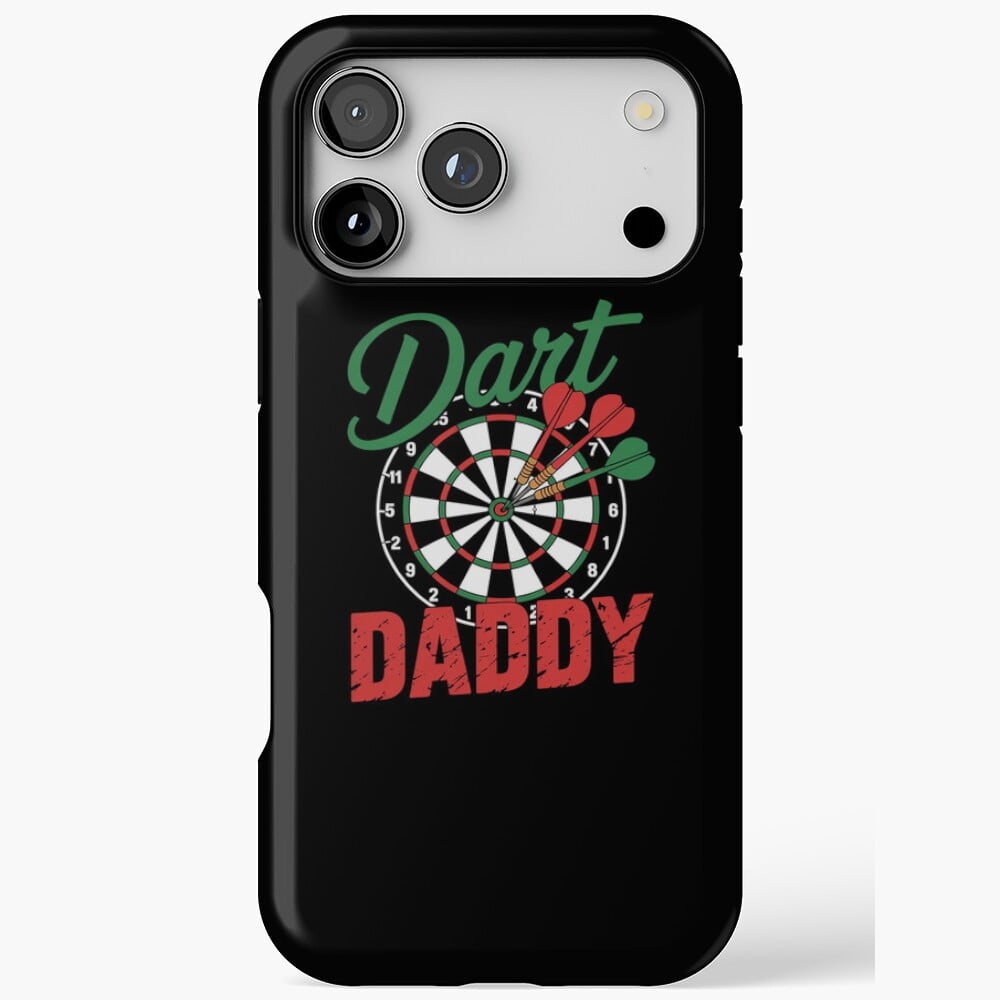 Dart Daddy Cute Player Hobby Father Gift for iPhone Case 17 11 12 13 14 ...