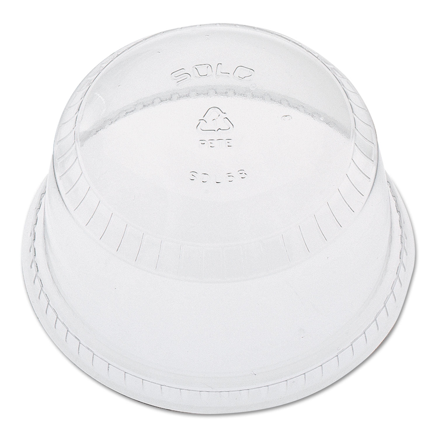 Dart® Flat-top Dome Cup Lids, Plastic, Fits 12-14, 20oz Cups, 50/pack ...