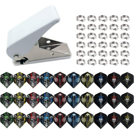 Dart Flights Flight Locher, Standard Dart Flights Accessories with 10 ...