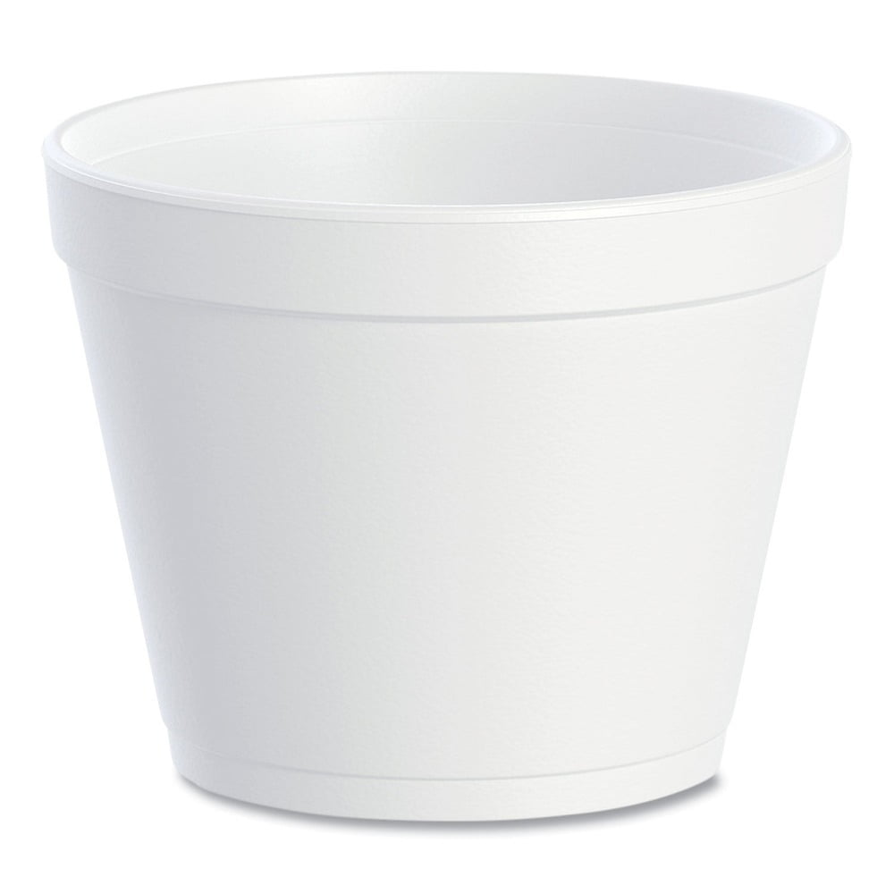 Dart Foam Containers, Foam, 24oz, White, 25/Bag, 20 Bags/Carton (24MJ48 ...