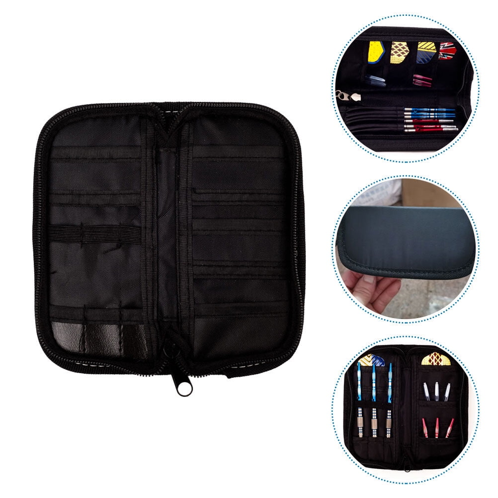 Hard Carrying Case Zipper Case Carrying Storage Holder Darts Organizer ...