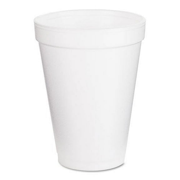 Shop Square Styrofoam Cups 12 Oz, 100 Count, Hot and Cold, Durable ...