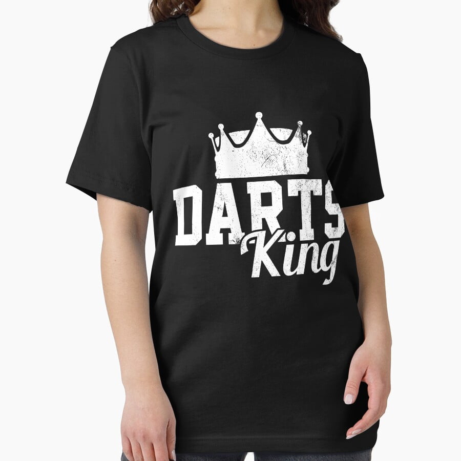 Dart King Darling Retro Player Thrower Precision Graphic Unisex T-Shirt ...