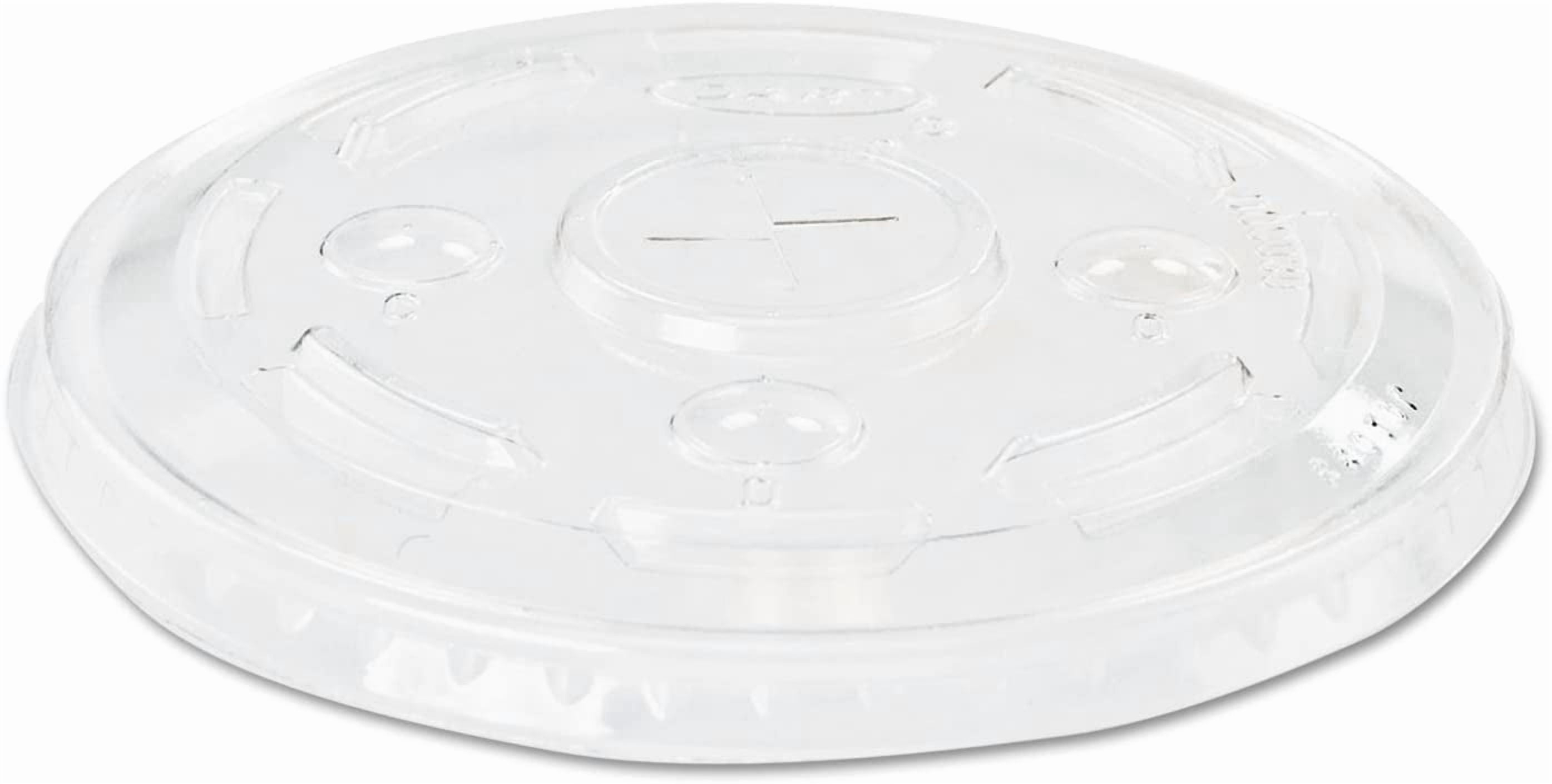 Dart L32C Lid w/Straw Slot for 32 Ounce Plastic Cups - 1000 / CS ...