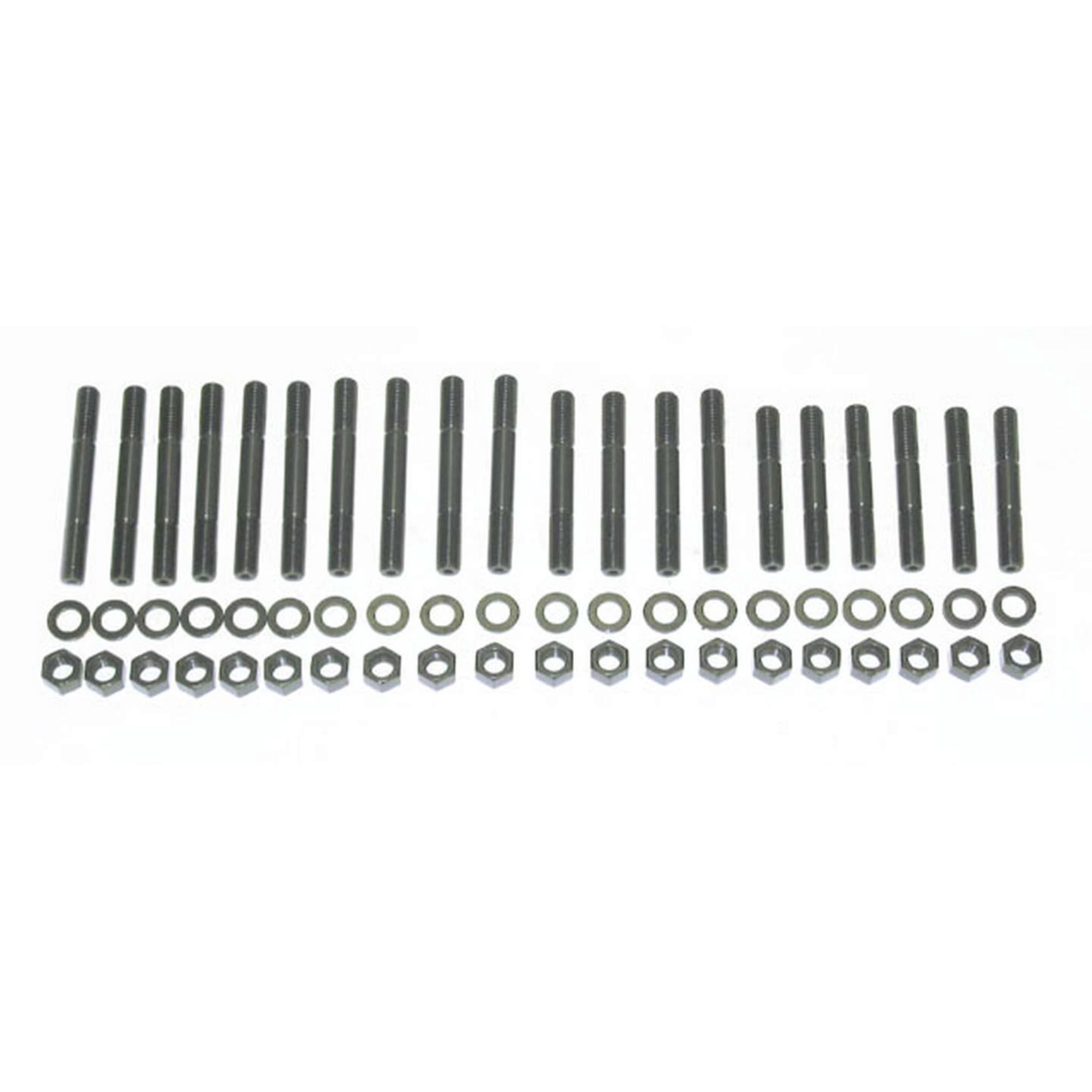 Dart Main Stud Kit - BBC Big M Iron Block - Splayed - Walmart.com
