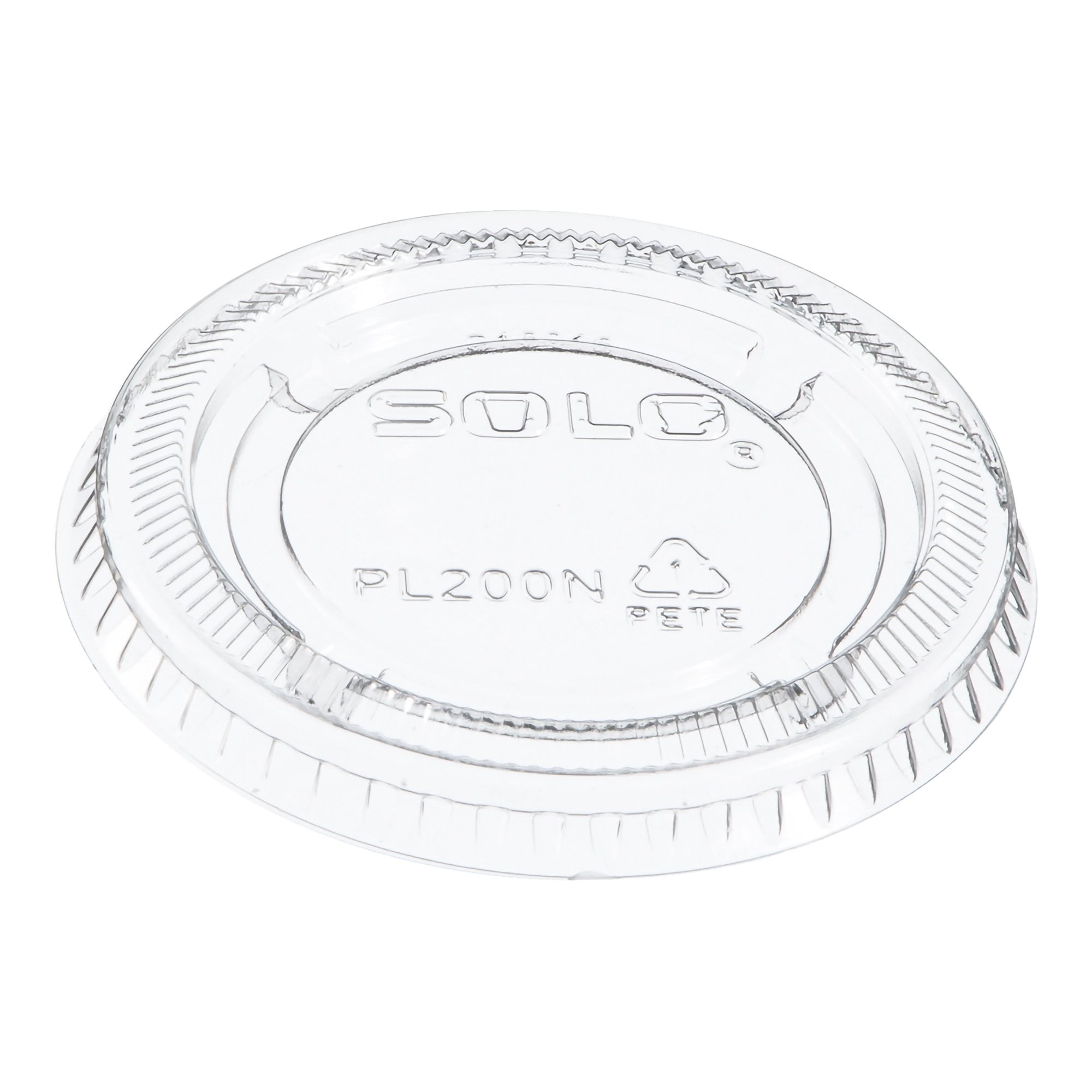 Dart Clear Plastic Souffle Cup Lids, 2 2/3 Inch, Disposable, 125 Ct ...