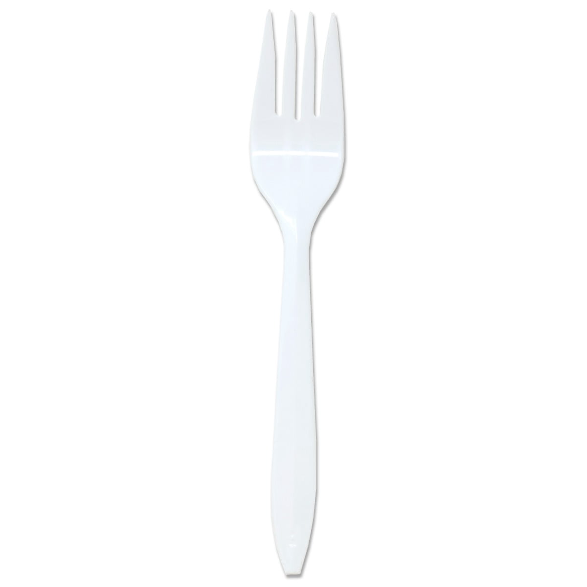 Dart Style Setter 6.1" White Fork 1,000 in a Case - Walmart.com
