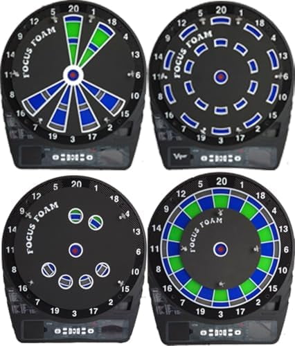 Dart Trainer | Soft Tip Set of 4 (15.5" Boards)$$Toys - Walmart.com