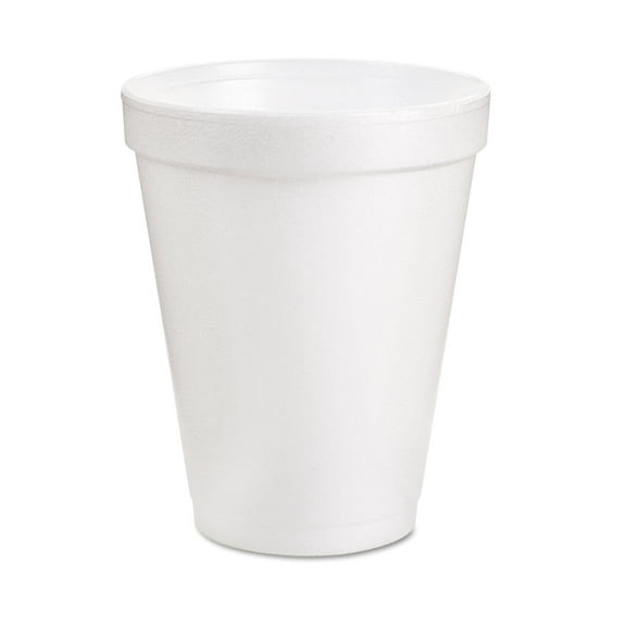 Shop Square Styrofoam Cups 12 Oz, 100 Count, Hot and Cold, Durable ...