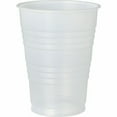 Dart Y14 14 oz Conex Galaxy Translucent Plastic Cups with Ribbed Wall ...