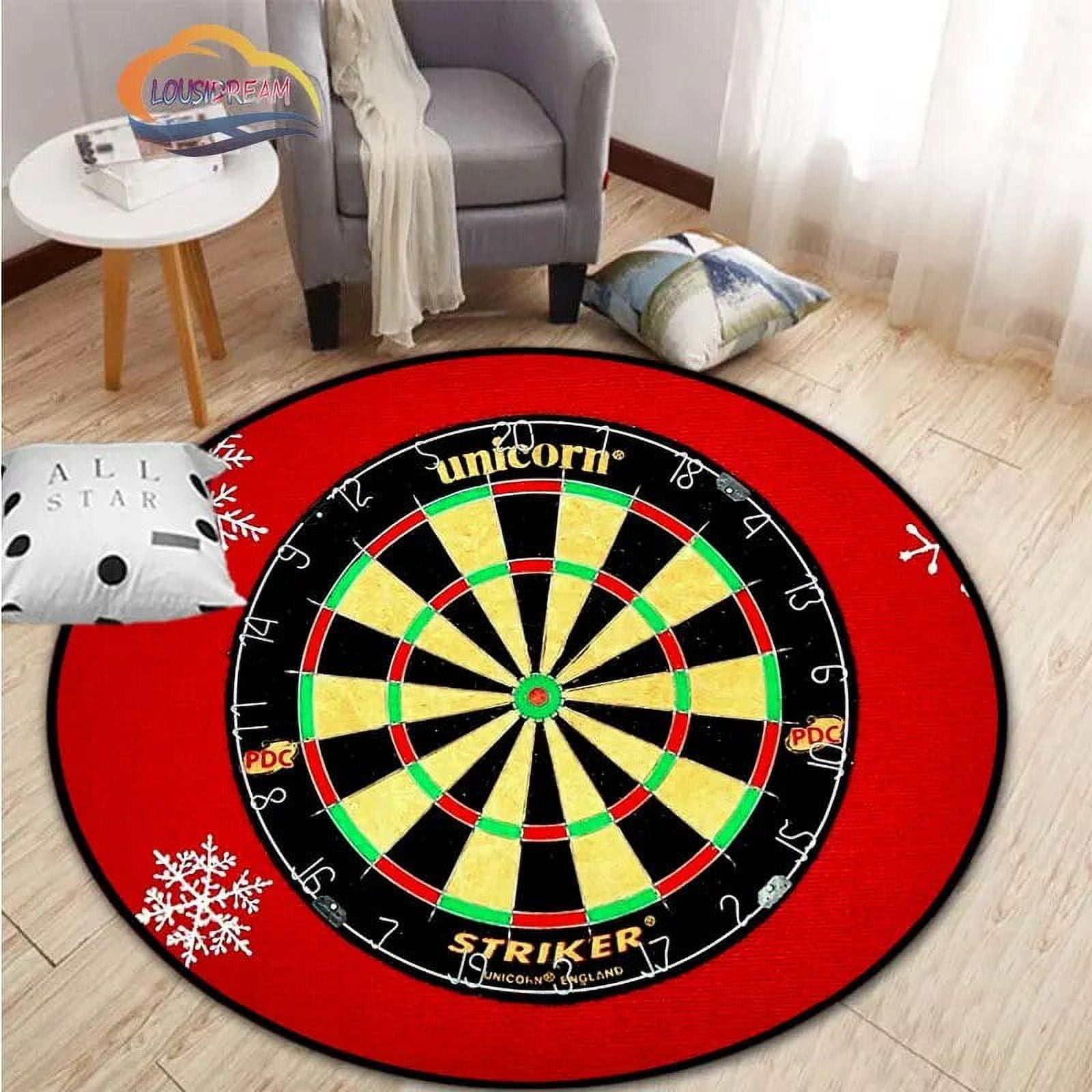 Dartboard Circular Carpet 3D Printing Darts round rug Children's decoration floor mat Living ...