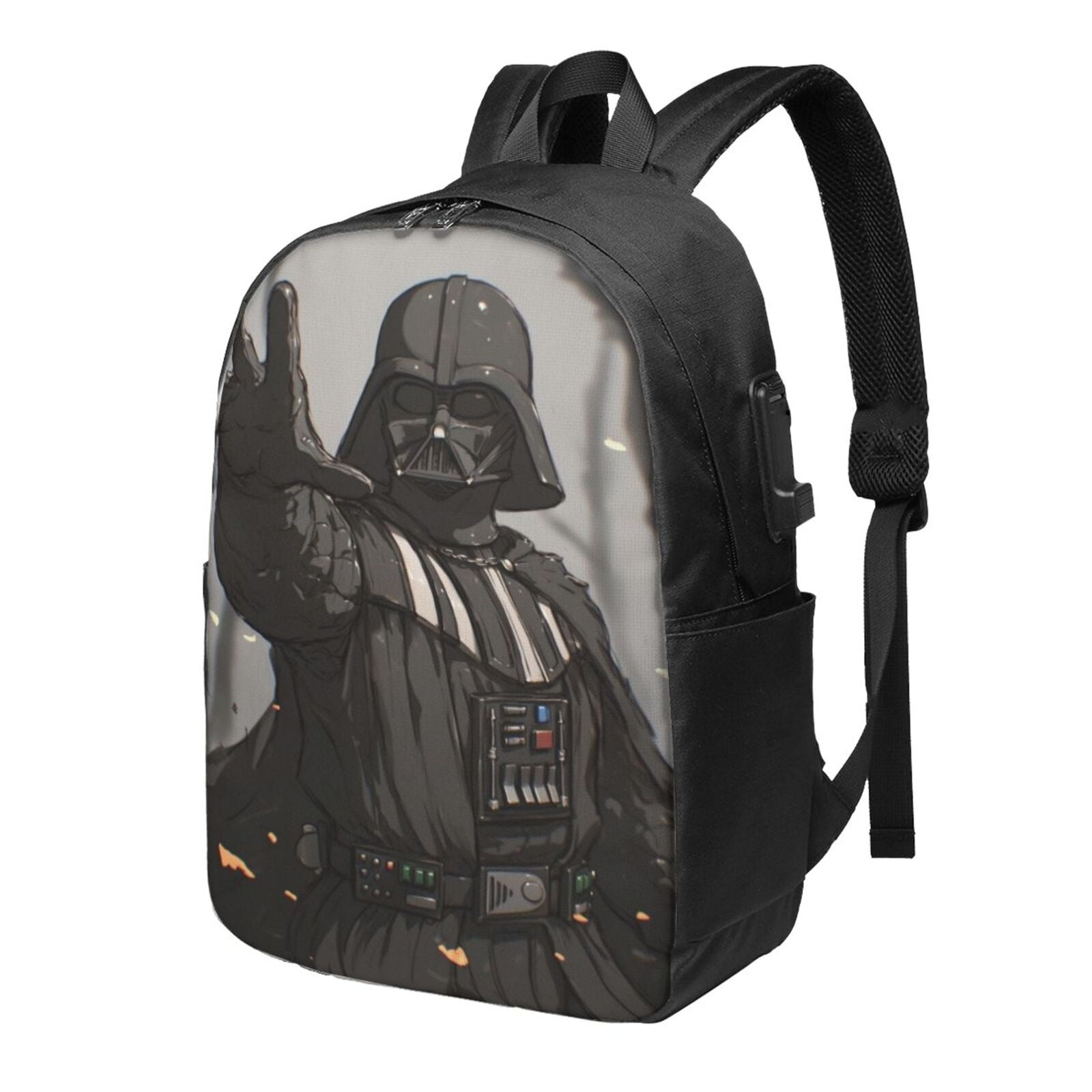 Darth Vader Backpack Cartoon College Casual Laptop Schoolbag 17 Inch ...