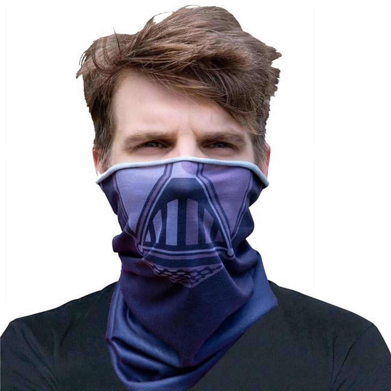Darth Vader Costume Mask Full Face Tubular Bandana Gaiter - Walmart.com
