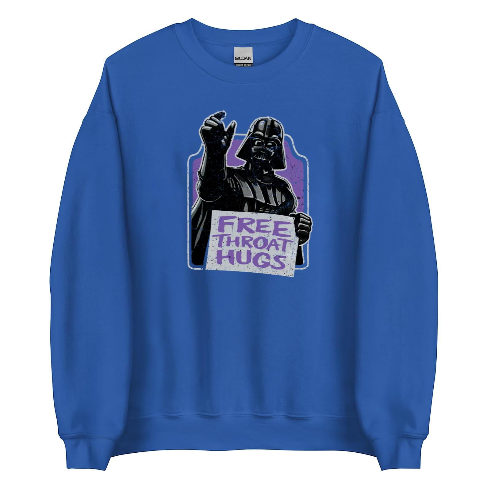 Darth Vader Free Throat Hugs T-Shirt, Men's and Women's Sizes (bma-297)-TH5396 - Walmart.com