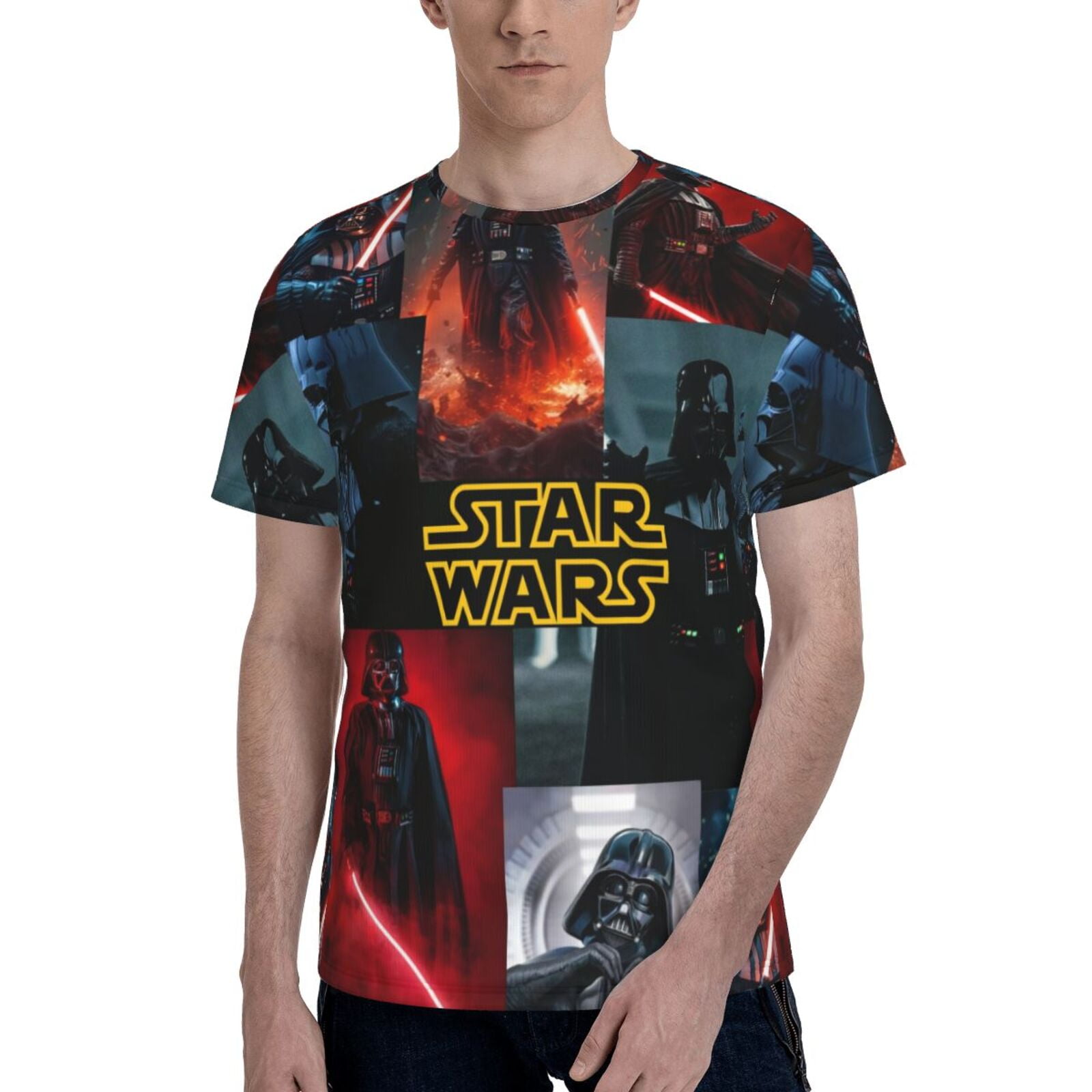 Darth Vader Men's T Shirt Summer Casual Fashion Unisex Short Sleeve ...