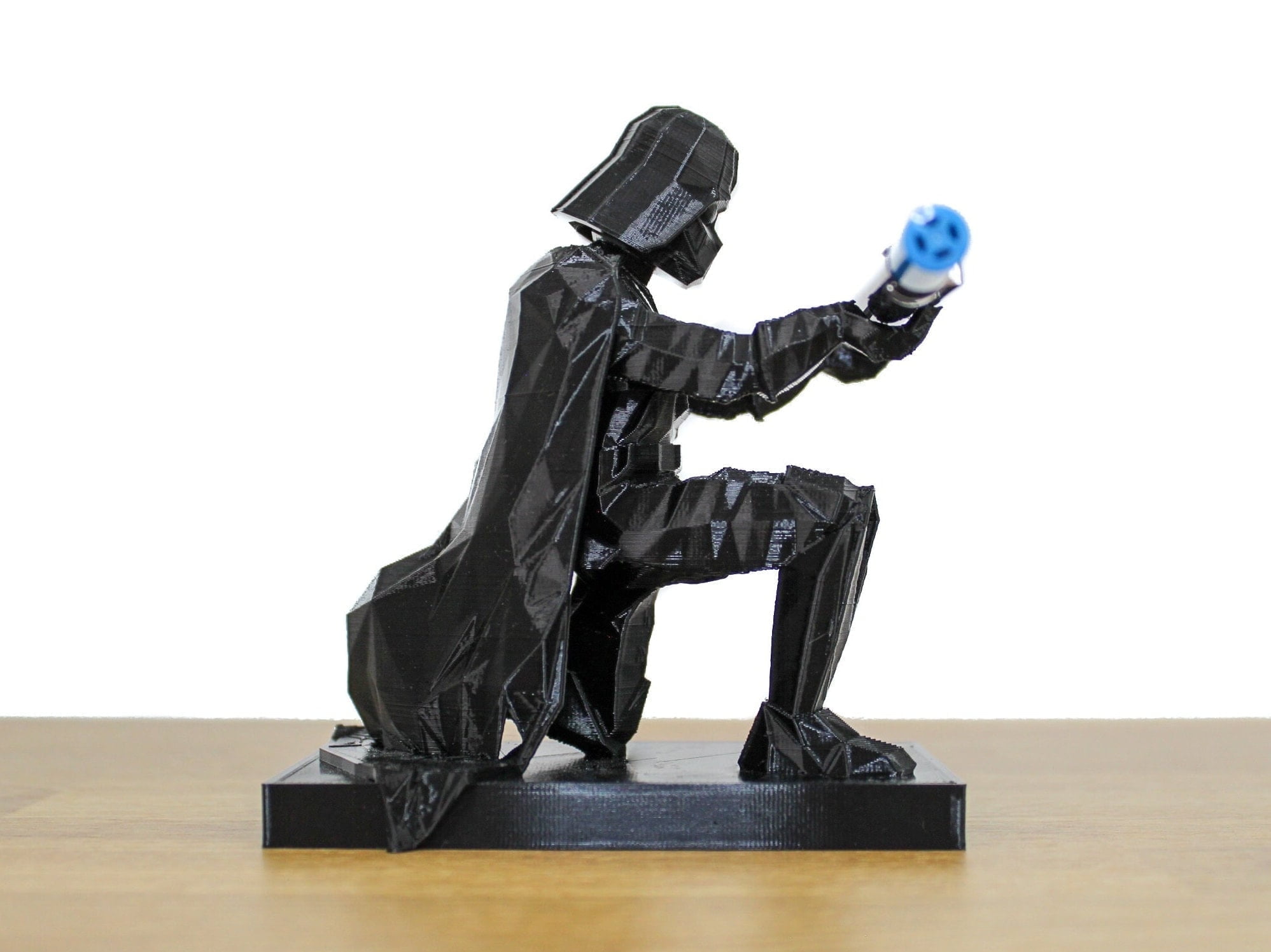 Clever Contraption Darth Vader Pen Holder | Black Cylindrical PLA ...
