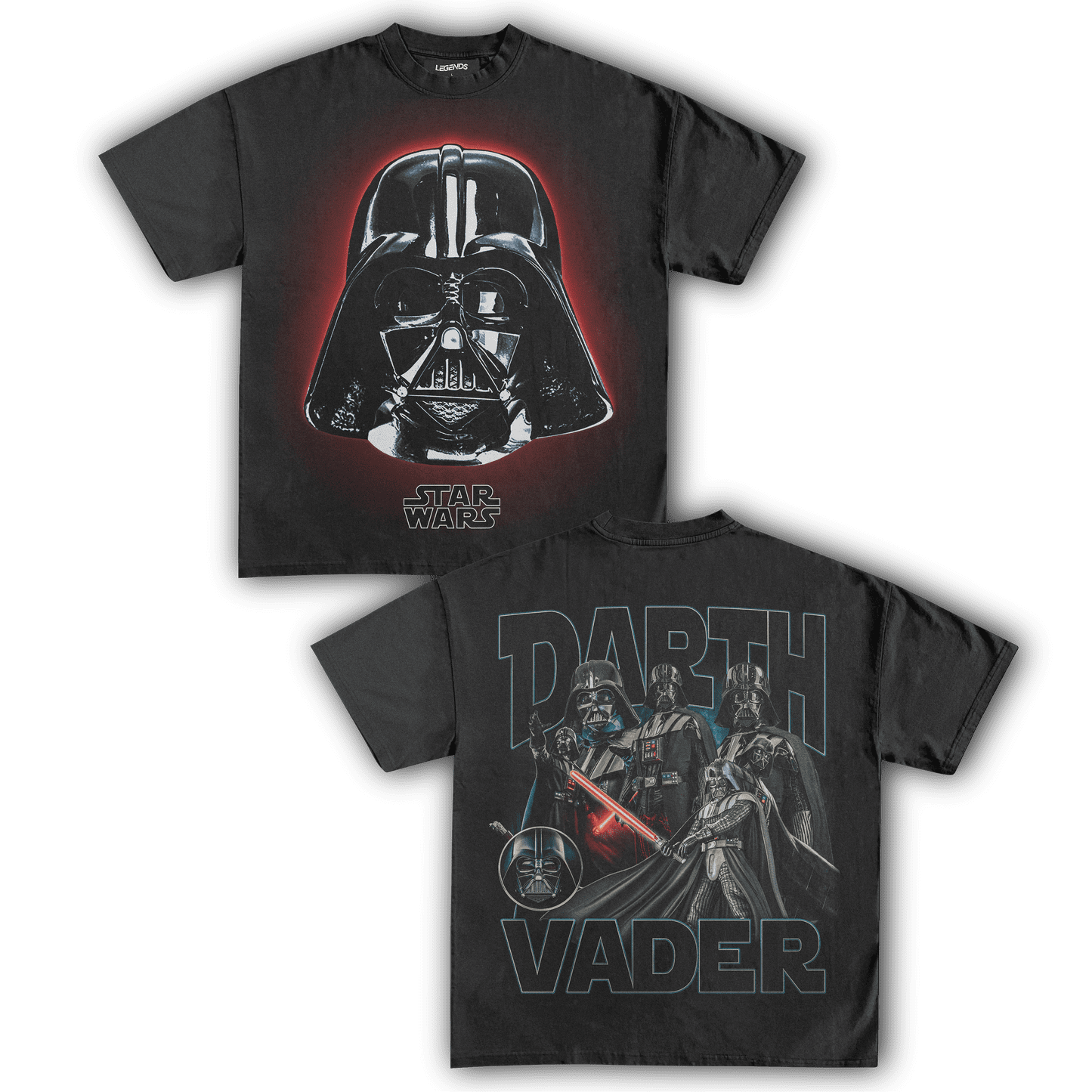Darth Vader Star Wars Tee Vintage Heavyweight T Shirt Unisex, Color ...