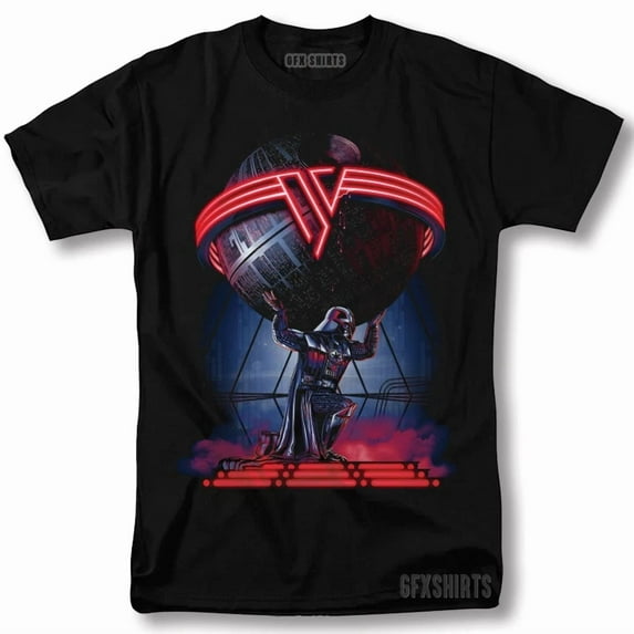 Darth Vader Van Halen Mashup Shirt poster graphic design T-Shirt ...