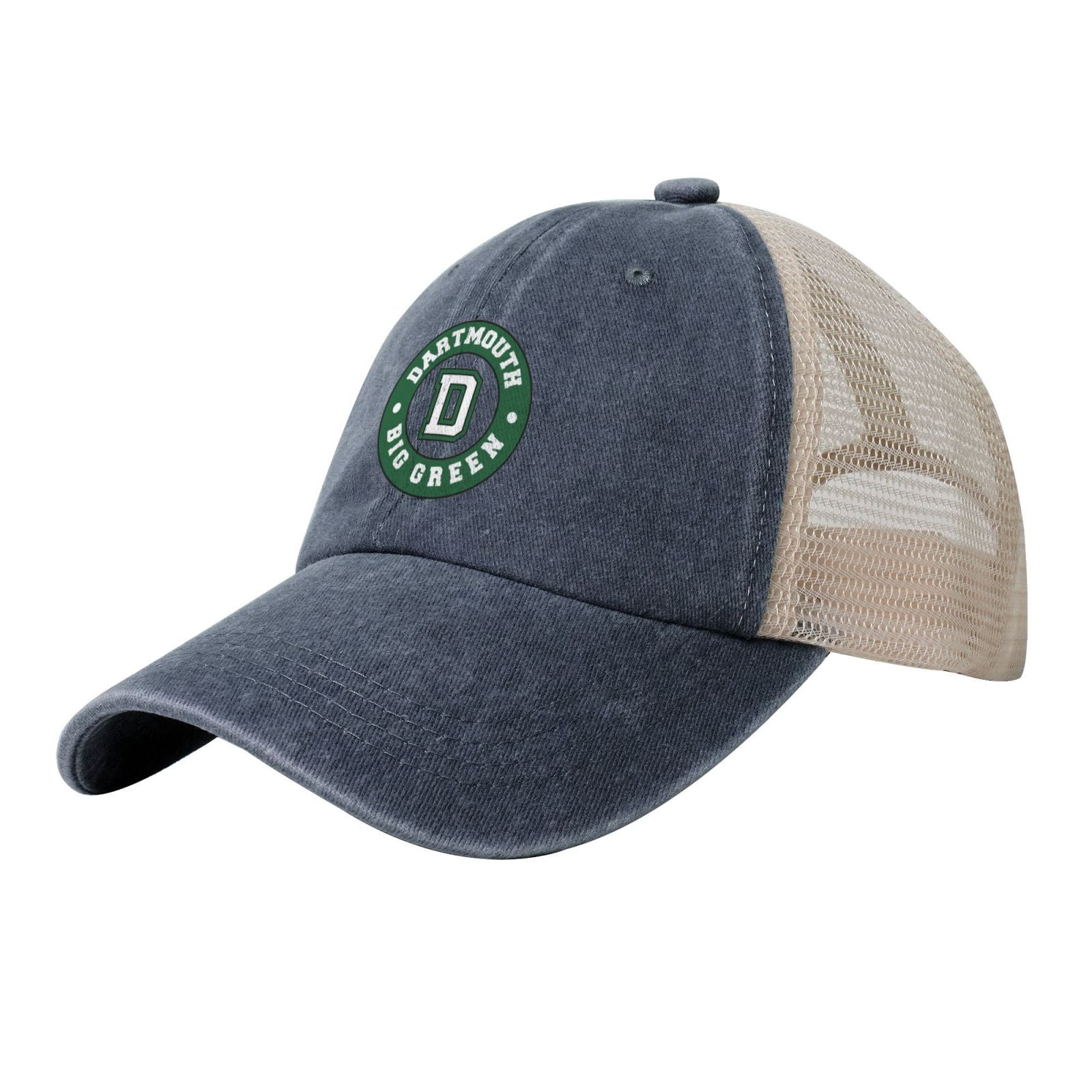 Dartmouth College Logo Cowboy Vintage Mesh Baseball Cap - Trucker Hat ...