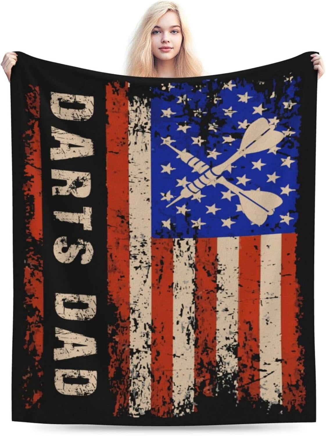Darts Dad Throw Blanket for Couch 60"x50" Bed Sofa Super Soft Cozy ...