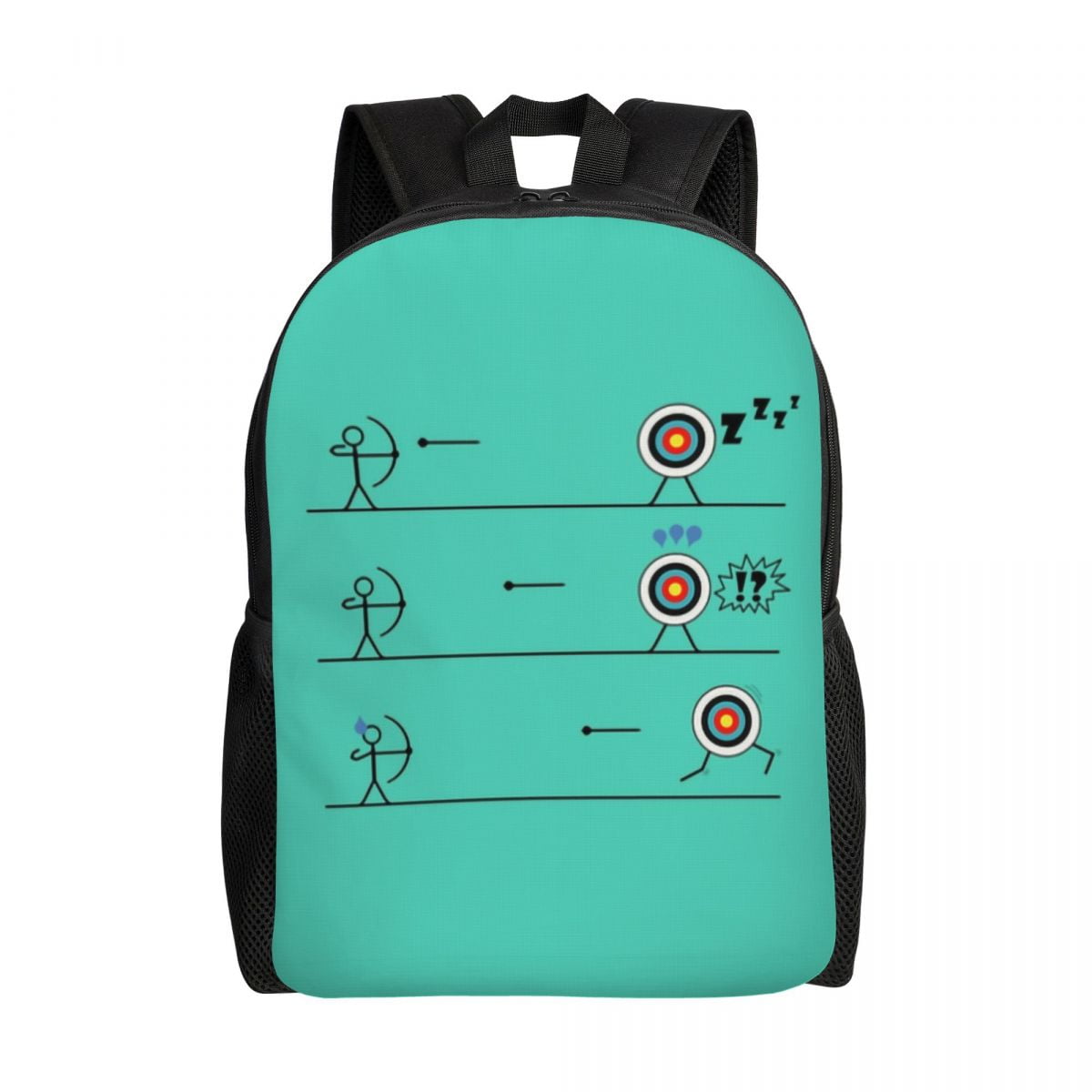 Darts Graphics Backpack Teenagers Bag s Student Large Capacity Backpack ...