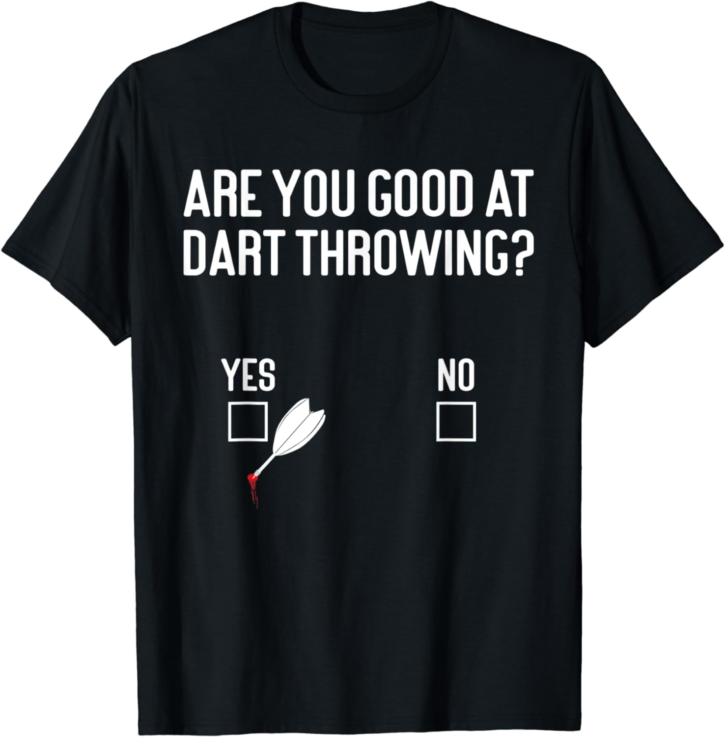 Darts Player Sarcasm Funny Throwing Dart Pin T-Shirt - Walmart.com