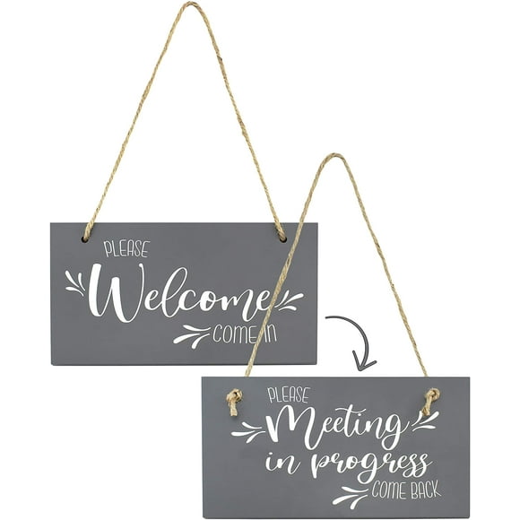 Meeting Progress Door Sign