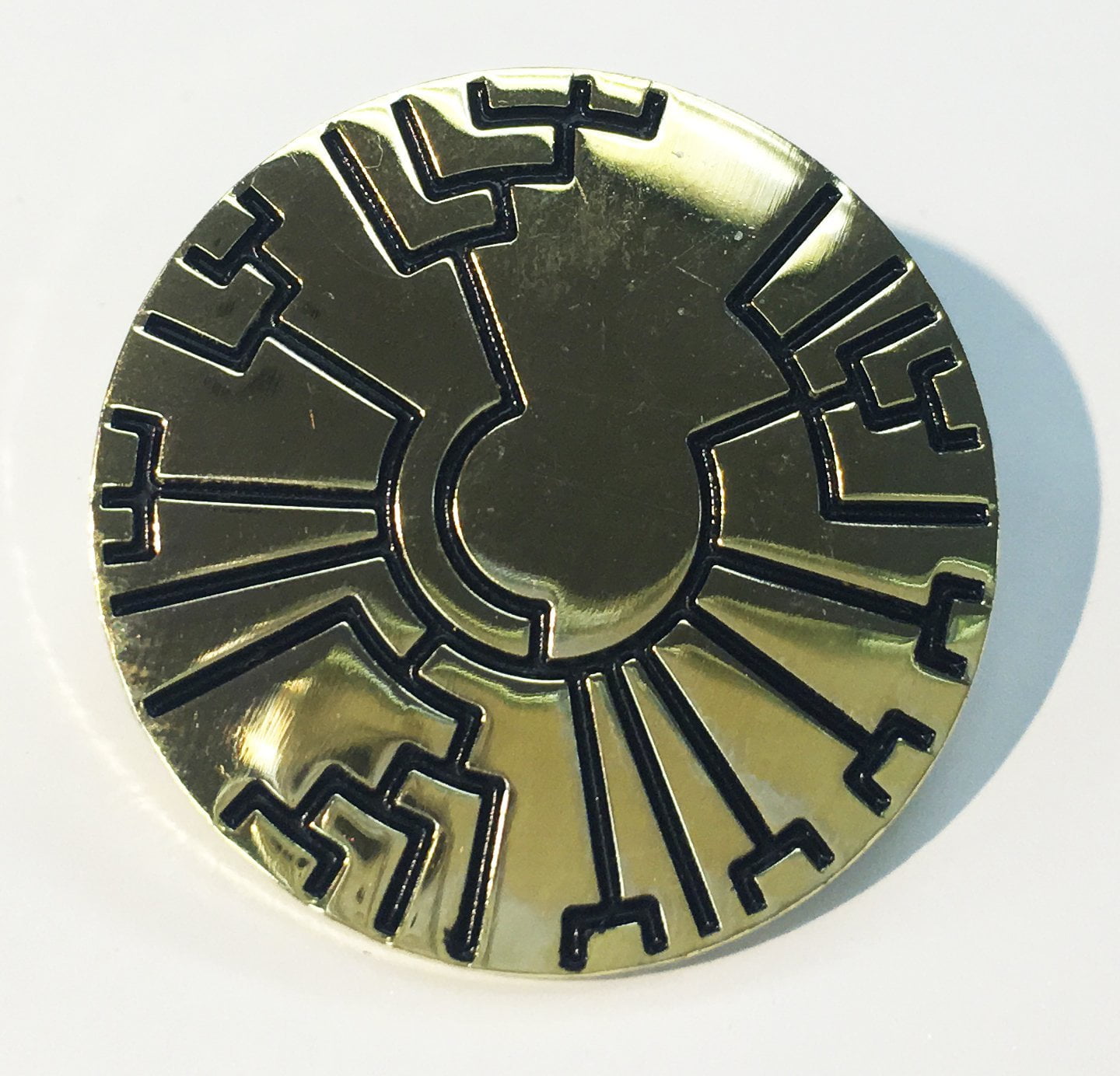 Darwin Evolution Tree Brass and Black Enamel Lapel Pin - Walmart.com
