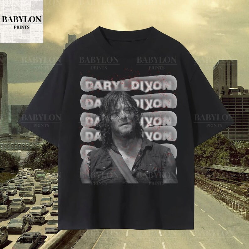 Daryl Dixon Graphic Tee | The Walking Dead, TWD Shirt, Daryl Walking ...