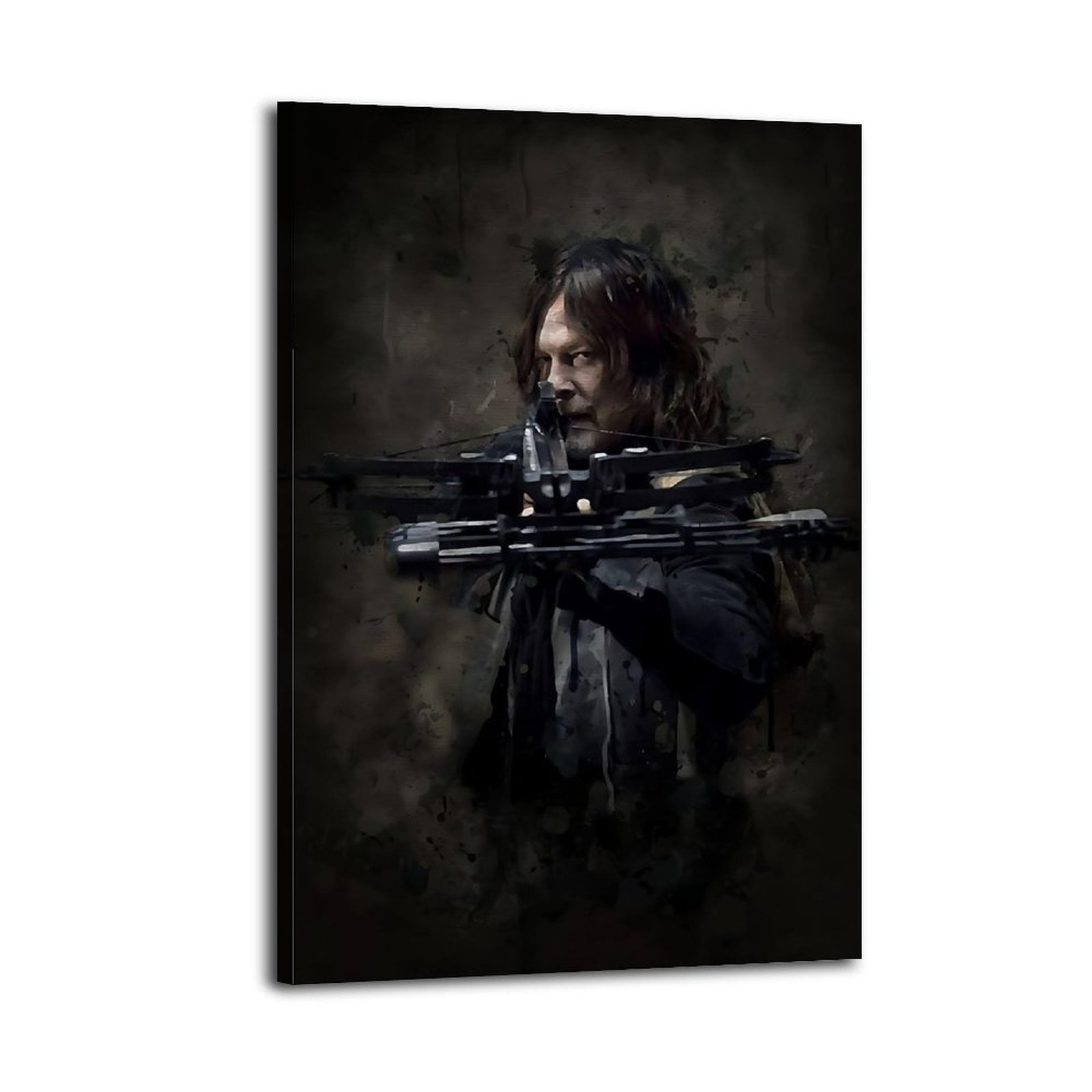 Daryl Dixon Walking Dead Canvas Modern Poster Wall Art Prints Paintings ...