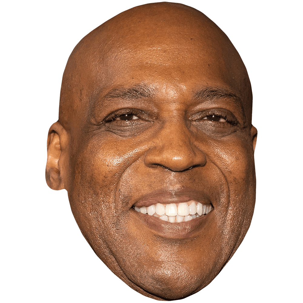 Daryl Edwards (Smile) Celebrity Mask, Flat Card Face, Fancy Dress Mask ...