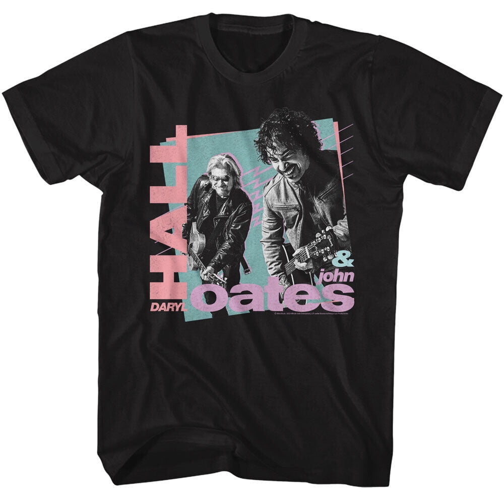 Daryl Hall & John Oates Rockin Out 80's Style Men's T Shirt Pop Rock ...