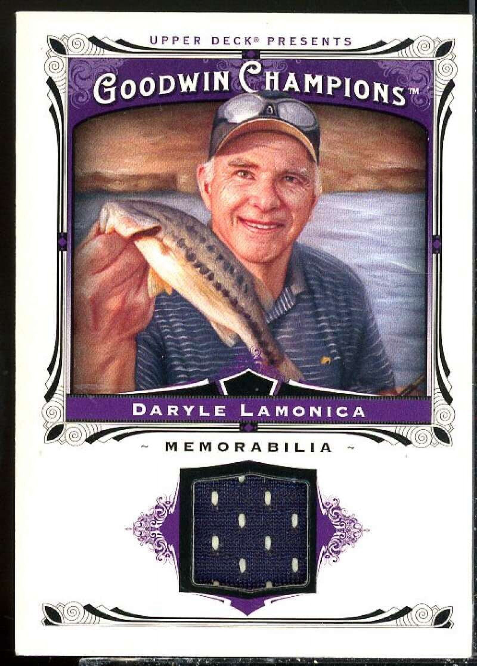 Daryle Lamonica D Card 2013 Upper Deck Goodwin Champions Memorabilia # ...