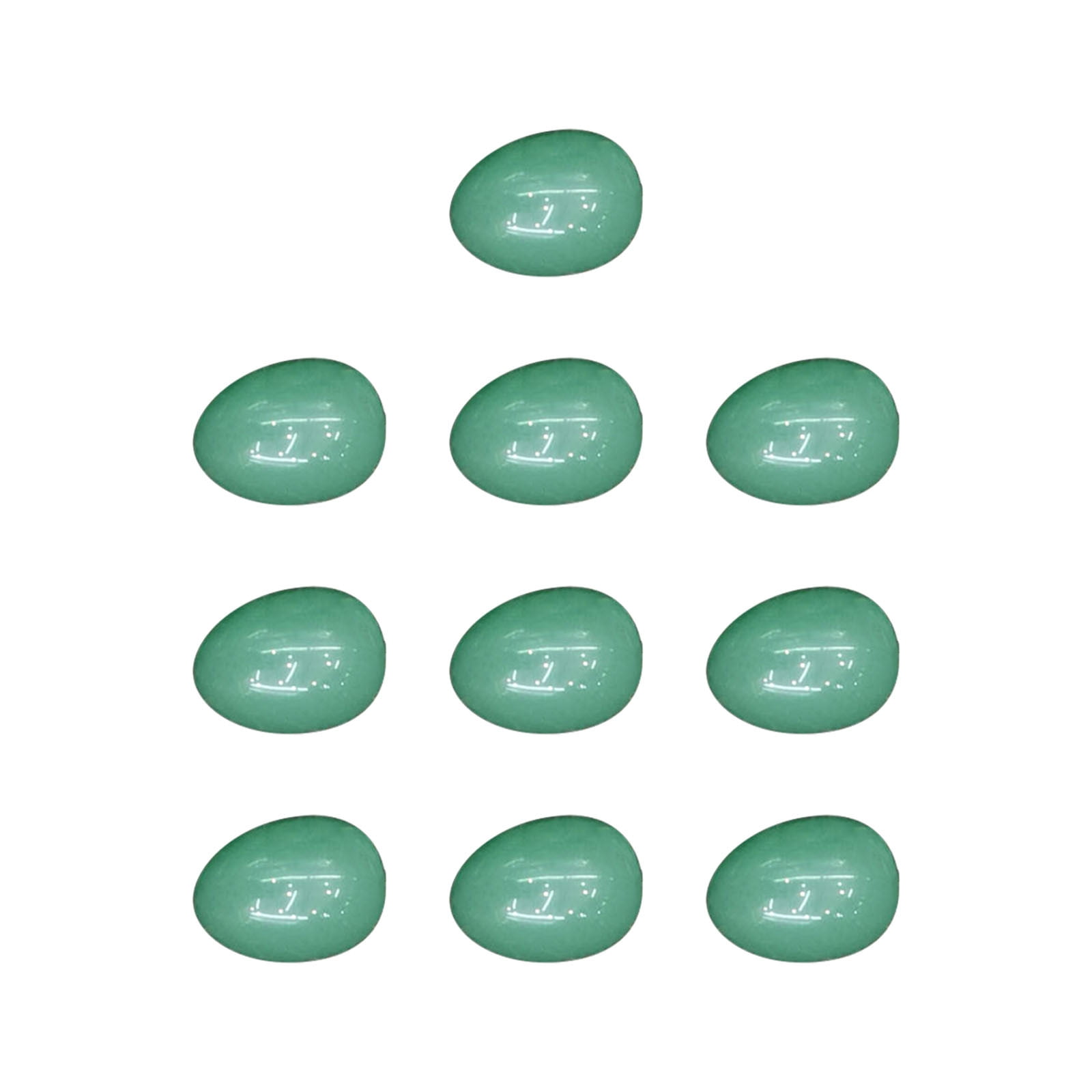 Darzheoy 10 Pcs Crystal Mini Egges Agate Jade Bird Egges Easter Egges ...