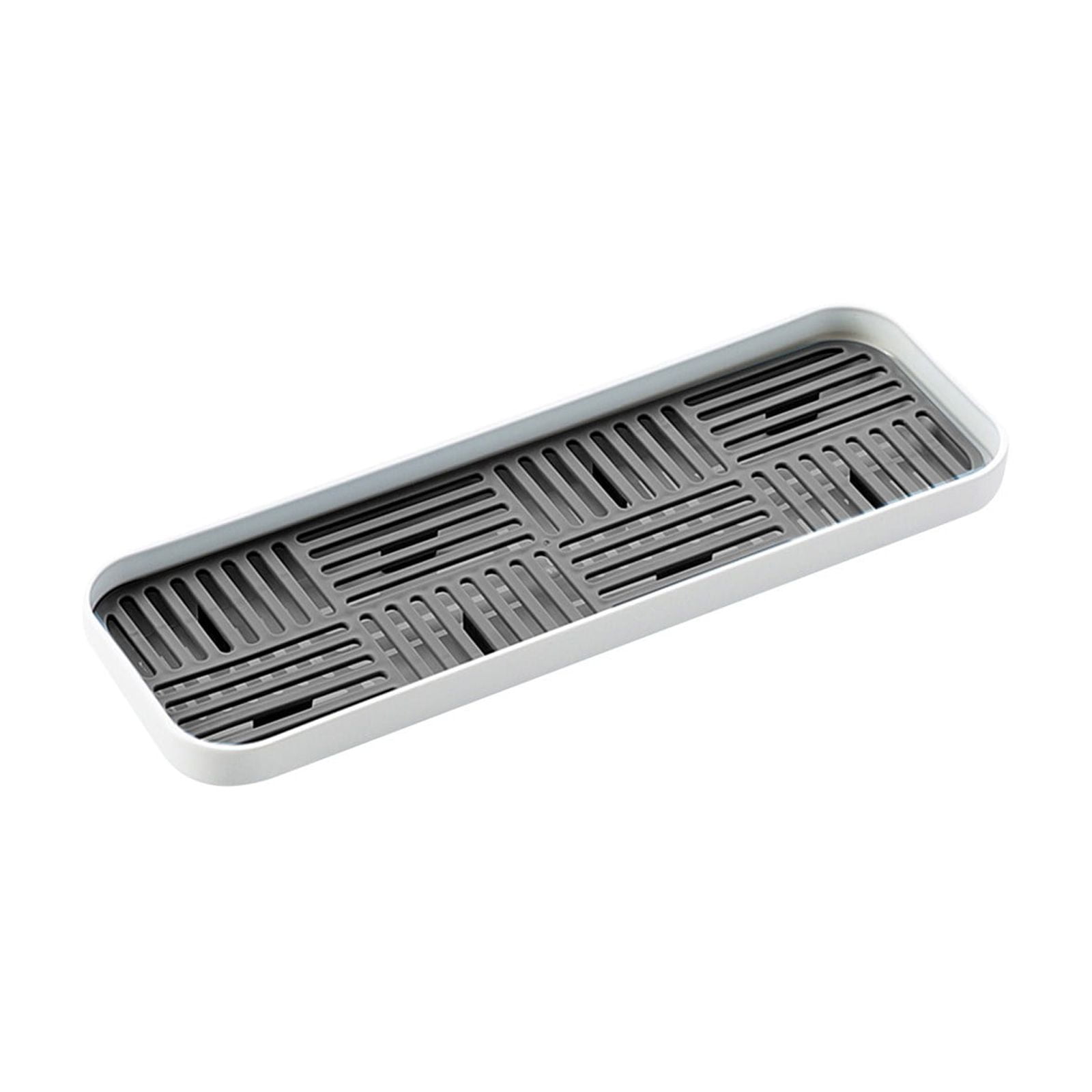 Darzheoy 2-Tier Drain Tray, Dish Drainer Drying Rack, Tea Tray for Cup ...